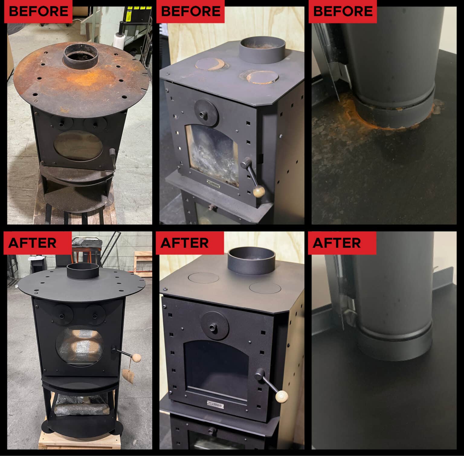 Removing Rust on Fireplaces - DIY Guide - Warmington Fires